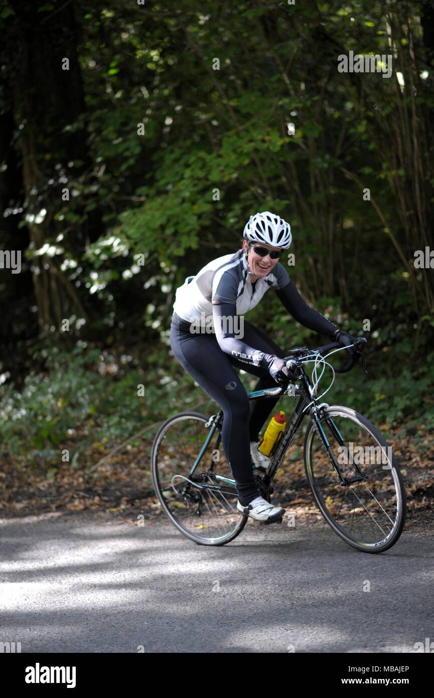 Group of cyclists on endurance road race Stock Photo - Alamy
