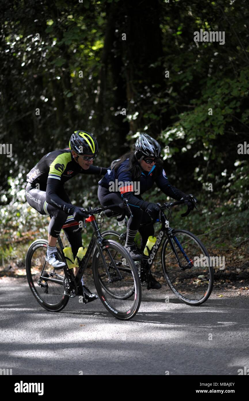 Group of cyclists on endurance road race Stock Photo - Alamy