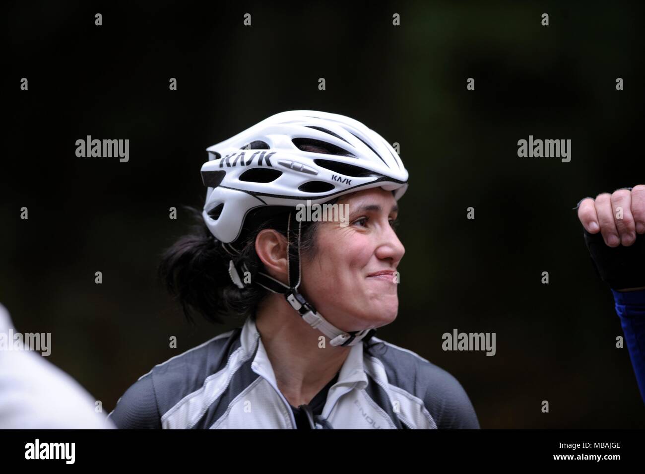 Group of cyclists on endurance road race Stock Photo - Alamy