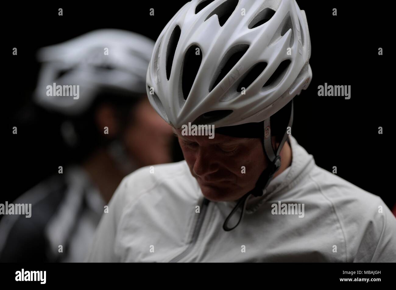 Group of cyclists on endurance road race Stock Photo - Alamy