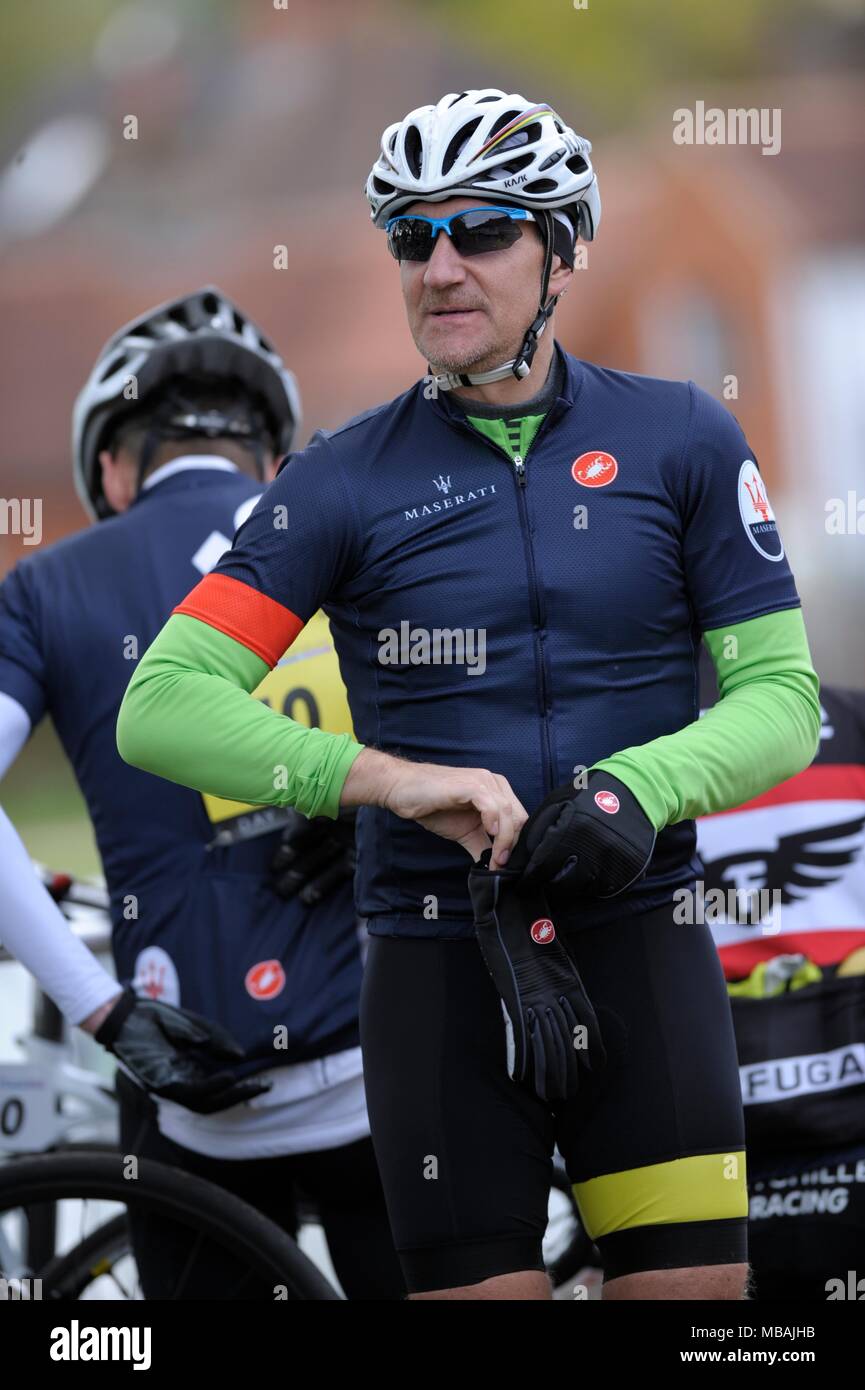 Group of cyclists on endurance road race Stock Photo - Alamy