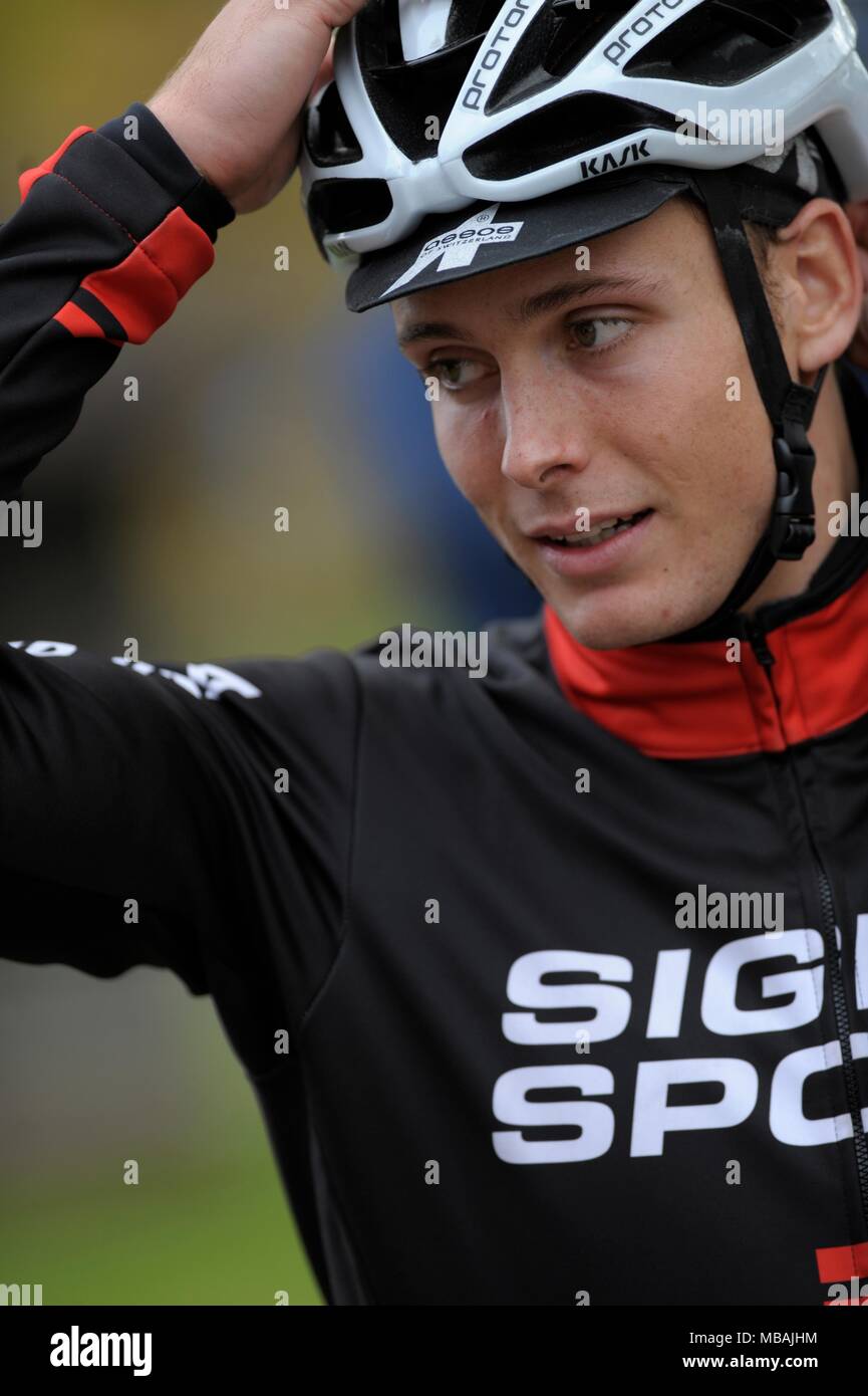 Group of cyclists on endurance road race Stock Photo - Alamy