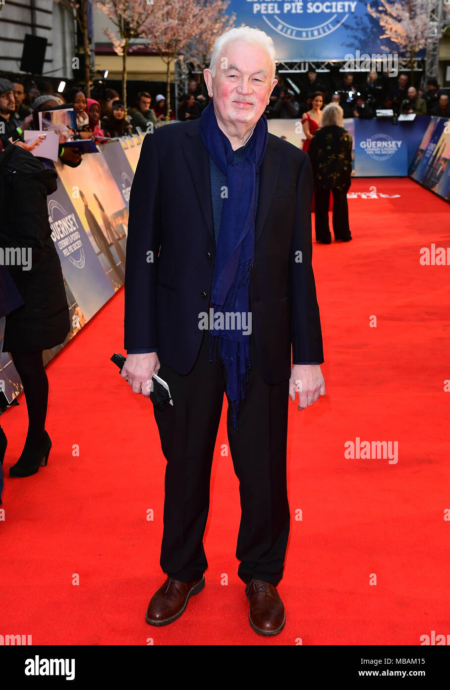 Kevin Hood attending The Guernsey Literary and Potato Peel Pie Society ...