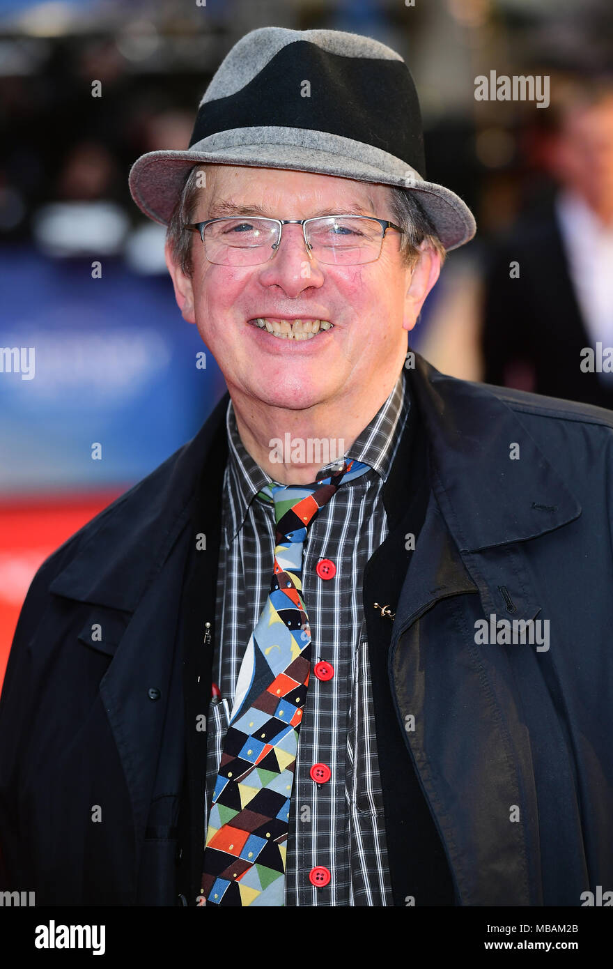 Mike Newell attending The Guernsey Literary and Potato Peel Pie Society ...