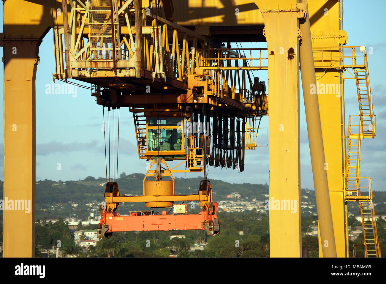 Container loader hi-res stock photography and images - Alamy