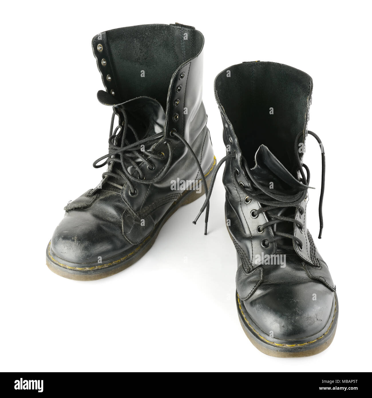 Old boots army hi-res stock photography and images - Alamy