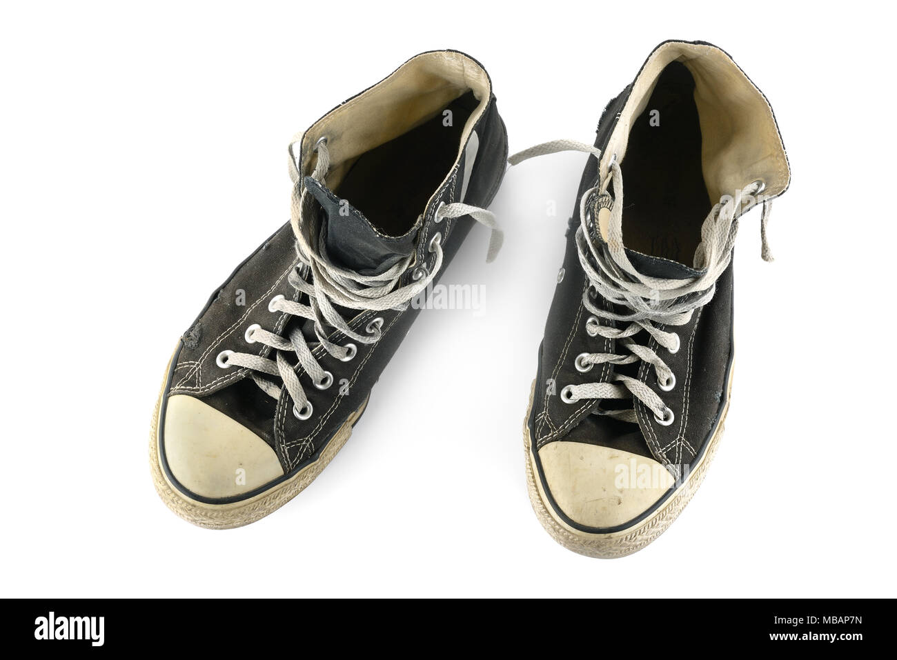 Old tennis shoes hi-res stock photography and images - Alamy