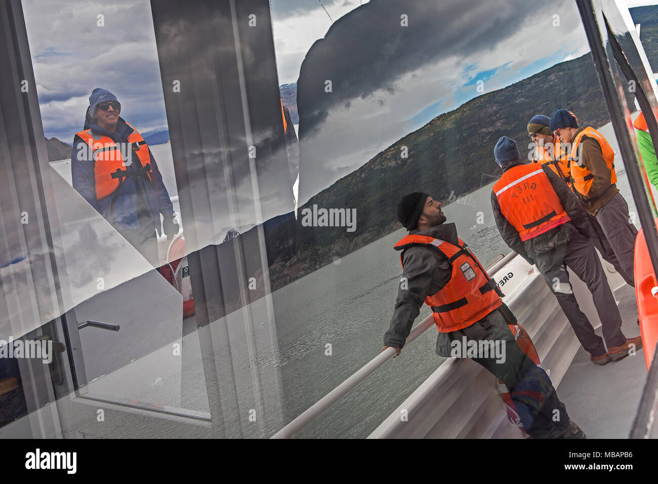 Refugio grey torres del paine hi-res stock photography and images - Alamy