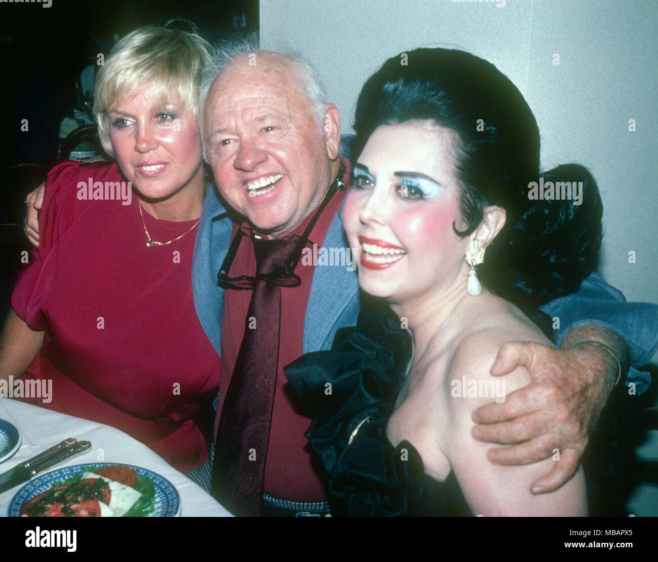 Jan & Mickey Rooney Ann Miller 198 Photo By John Barrett/PHOTOlink.net ...