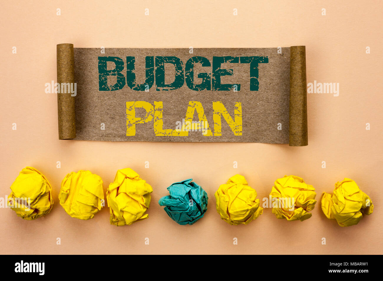 Writing note showing Budget Plan. Business photo showcasing Accounting ...