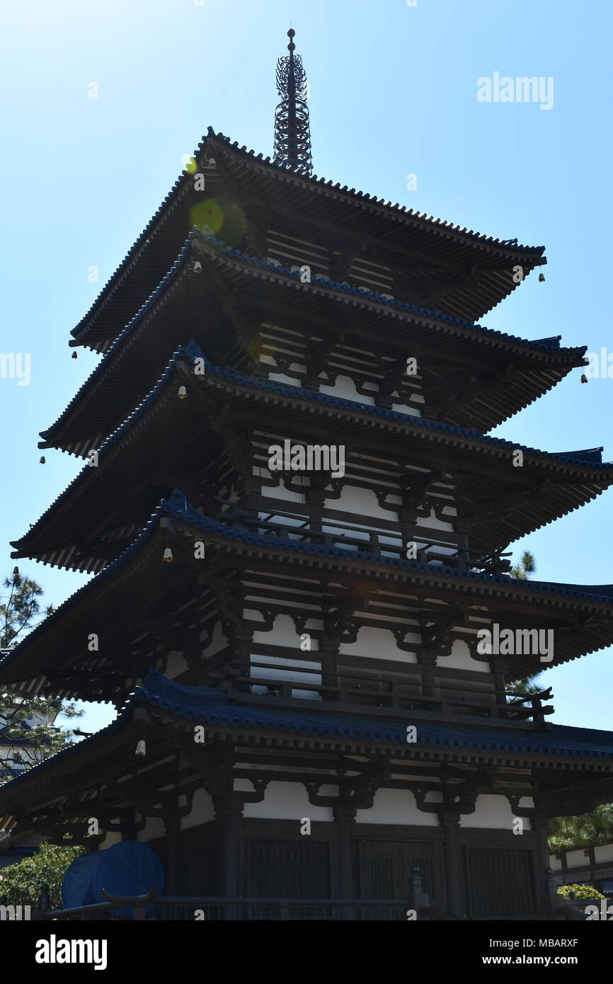 Japan section in Epcot Stock Photo - Alamy