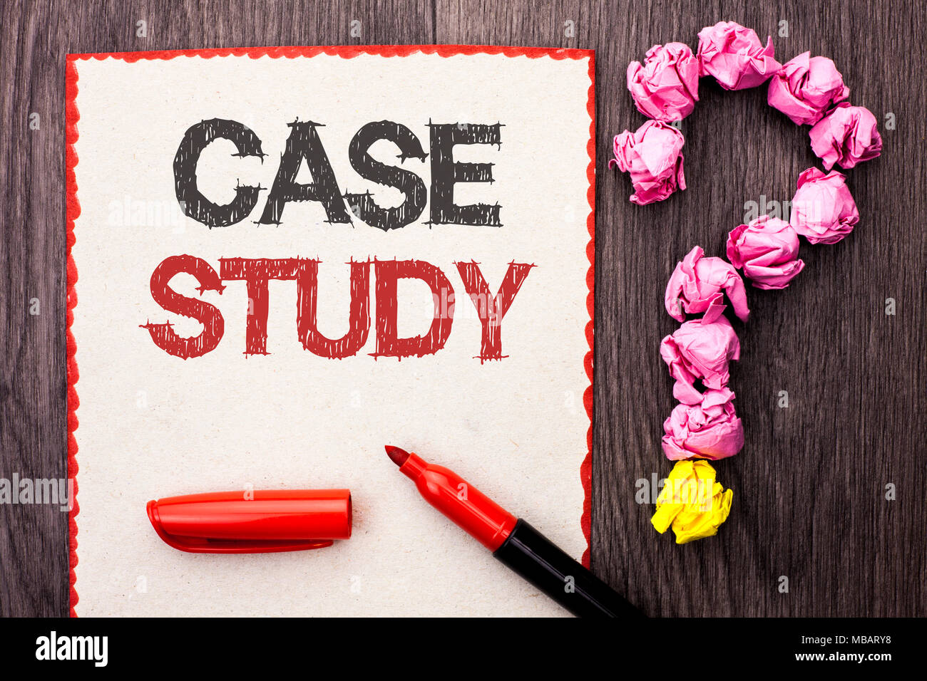 Writing note showing Case Study. Business photo showcasing Research ...