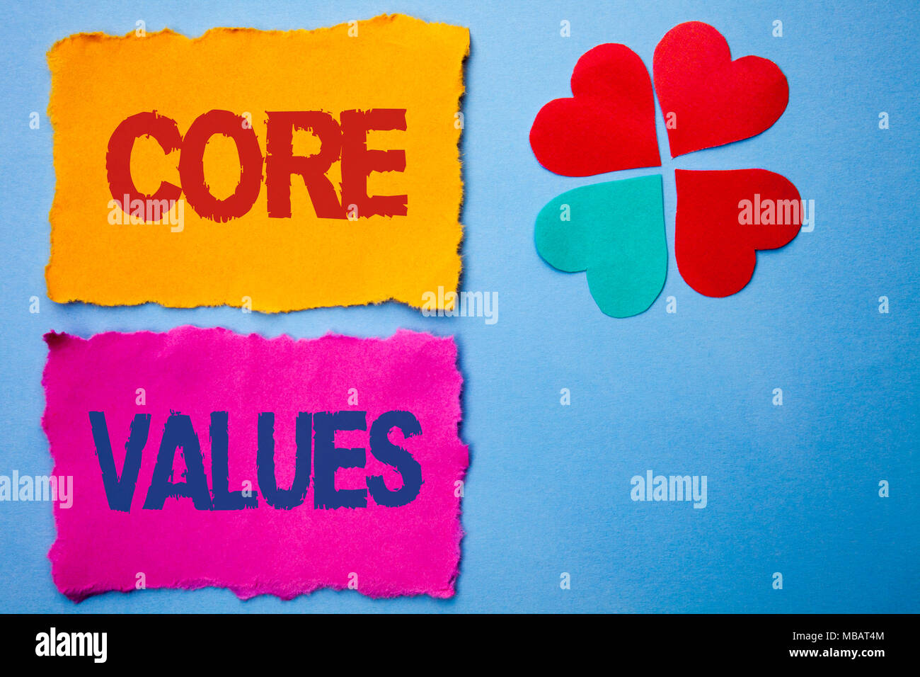 Text sign showing Core Values. Conceptual photo Principles Ethics ...