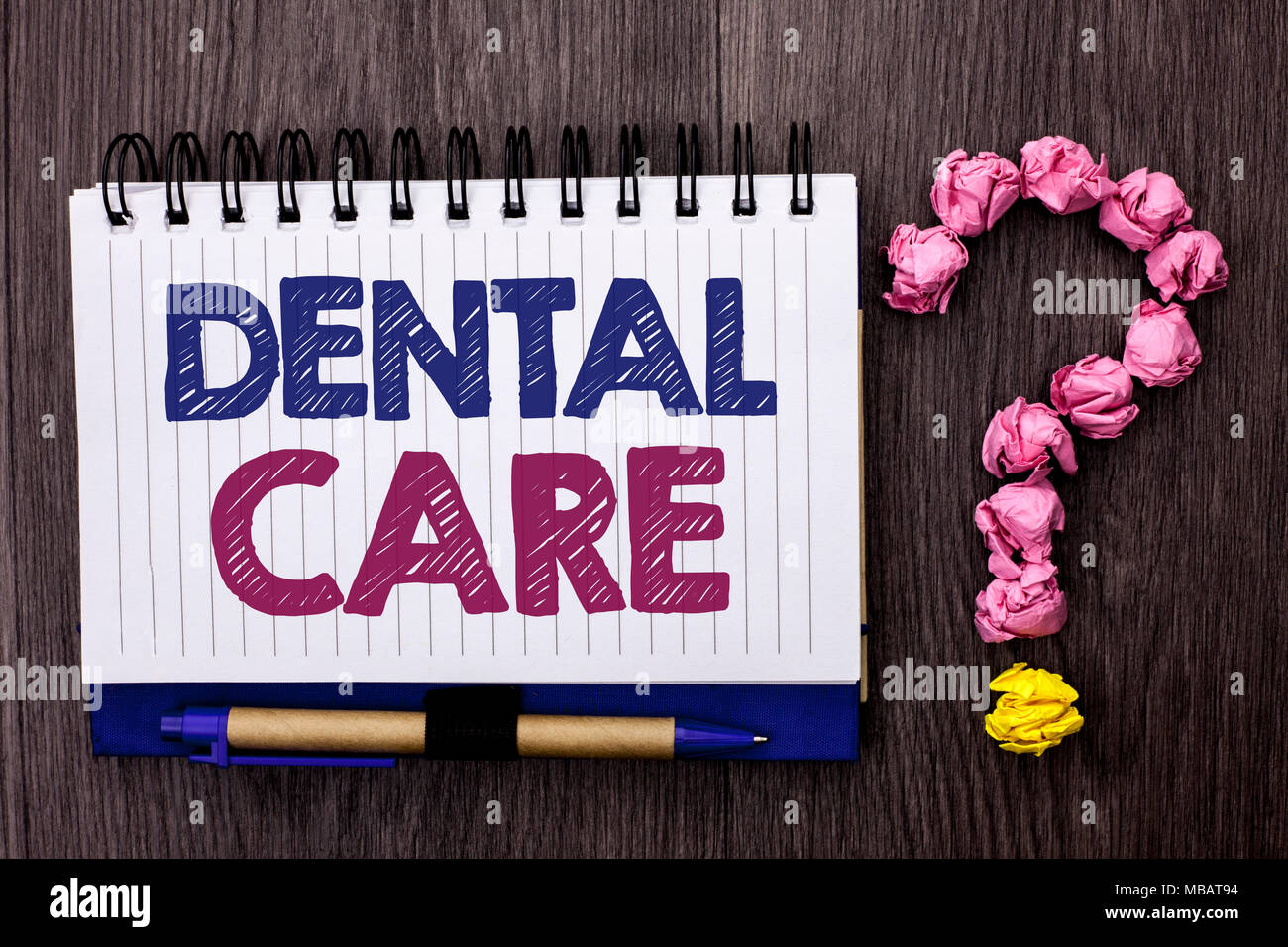Handwriting text Dental Care. Concept meaning Oral Tooth Mouth Caring ...