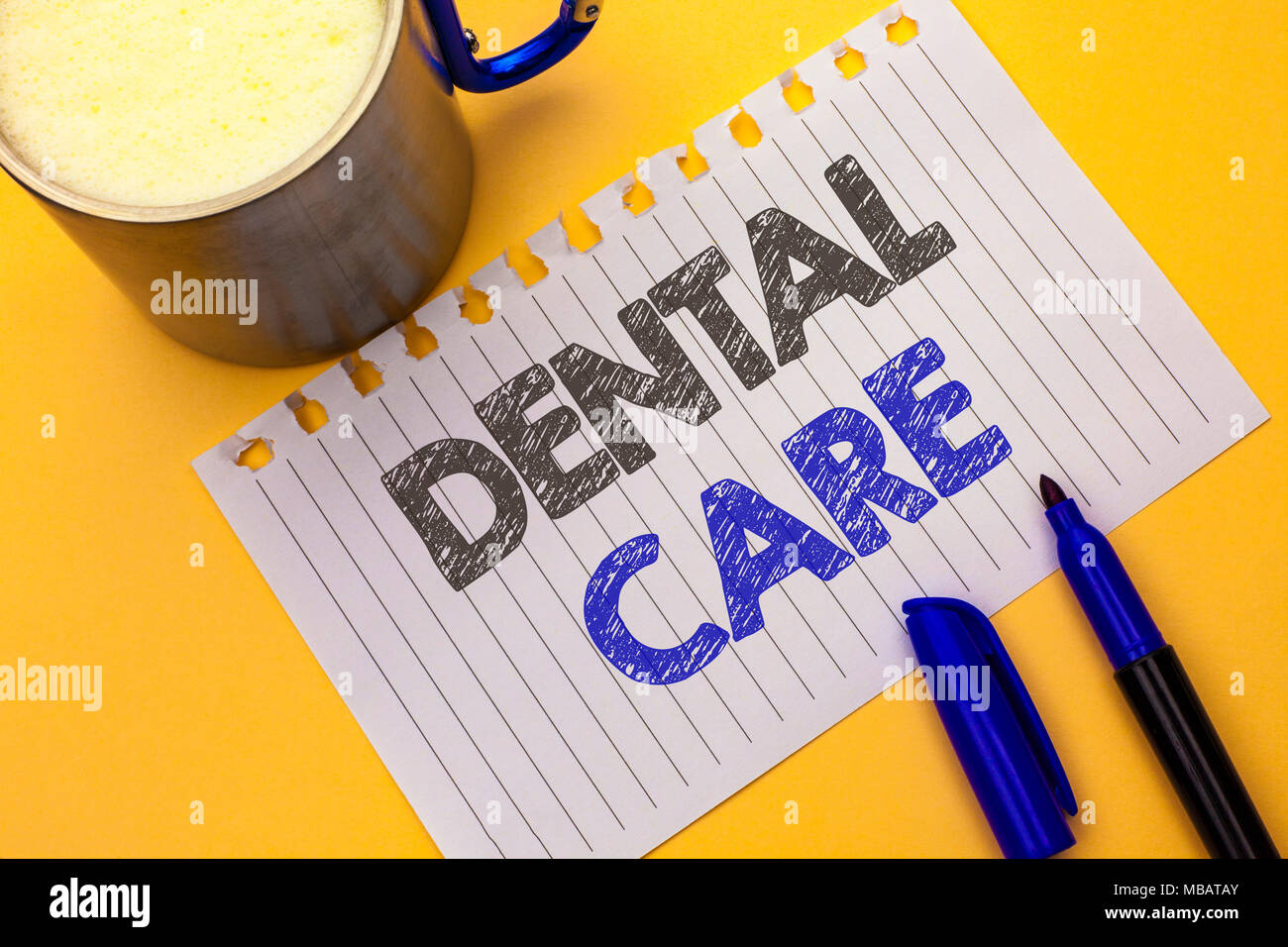 Text sign showing Dental Care. Conceptual photo Oral Tooth Mouth Caring ...