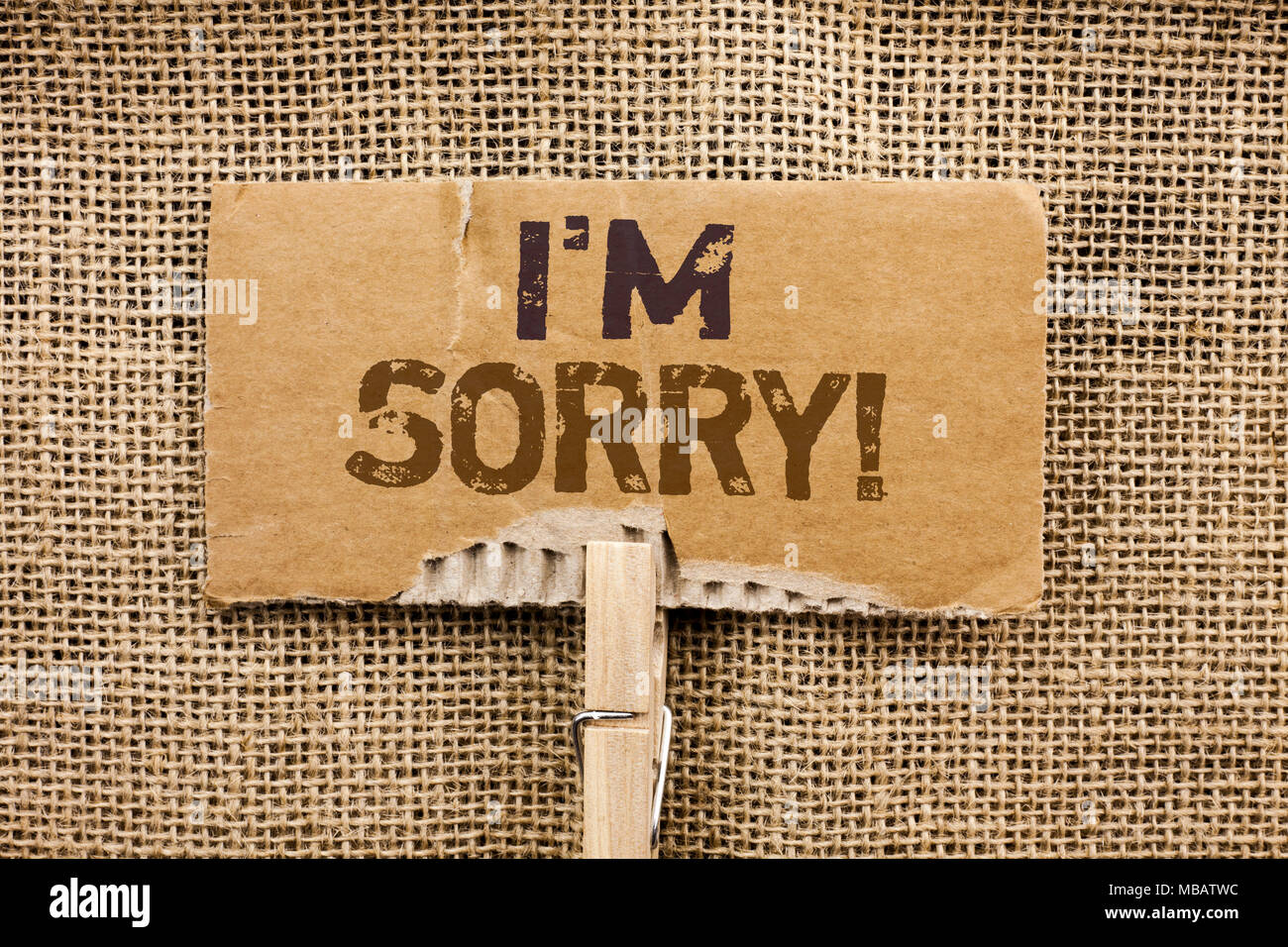 Conscience stricken hi-res stock photography and images - Alamy