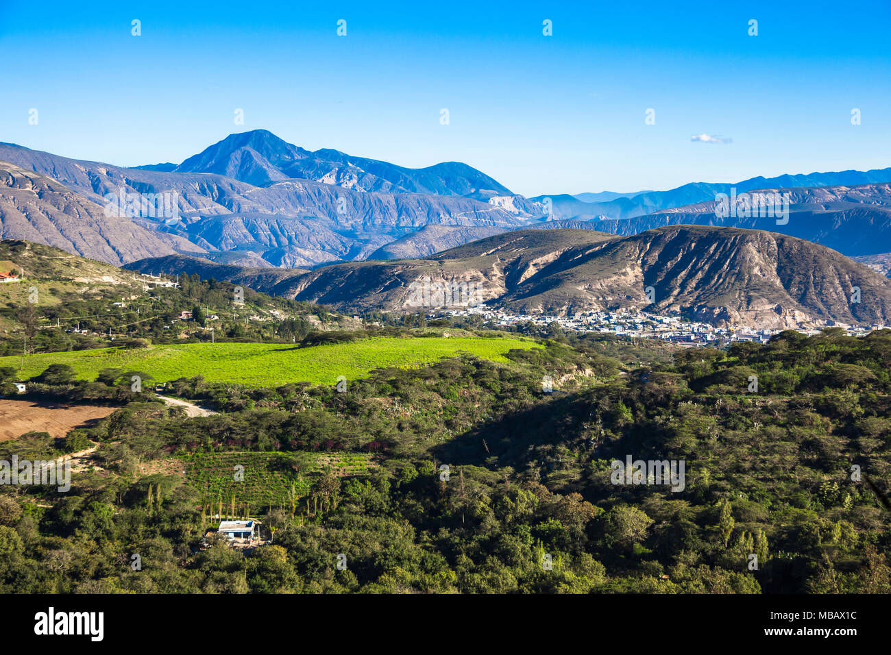 Guayllabamba Valley early hours of the morning, Ecuador Stock Photo - Alamy