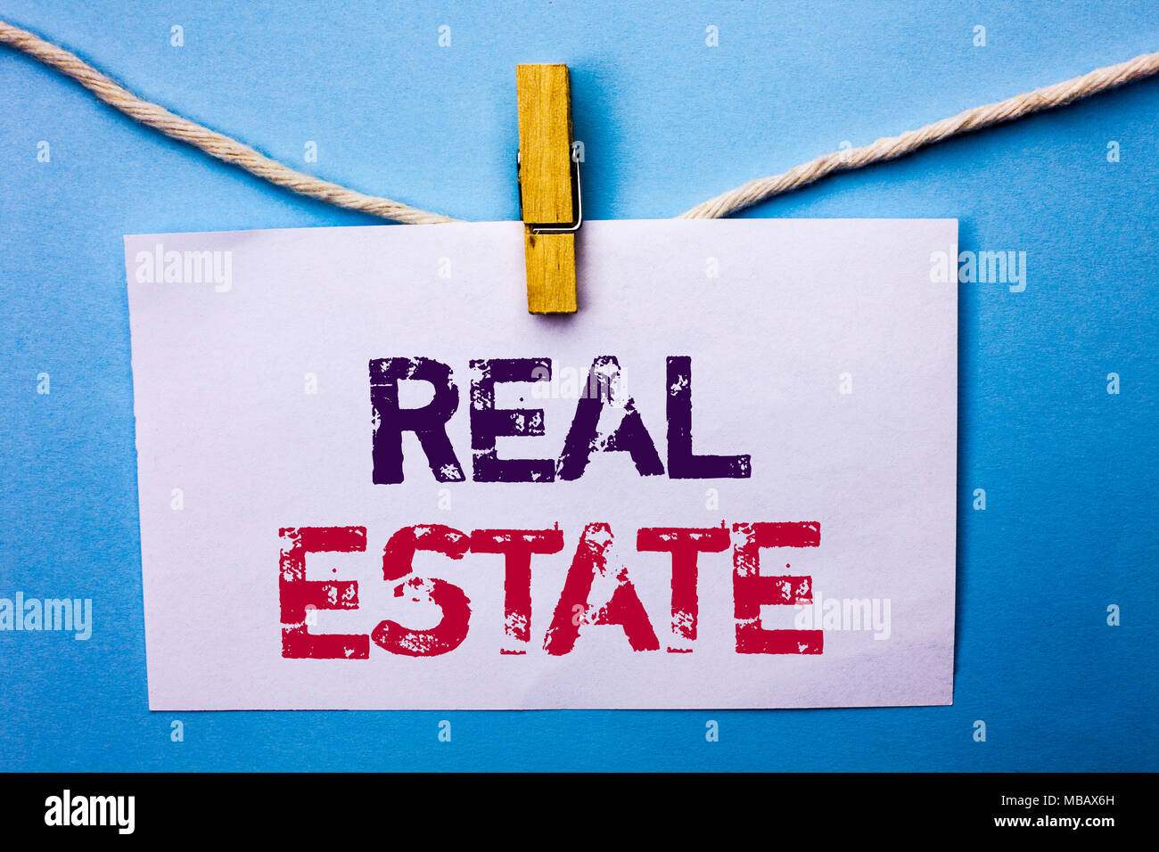 Text sign showing Real Estate. Conceptual photo Residential Property ...