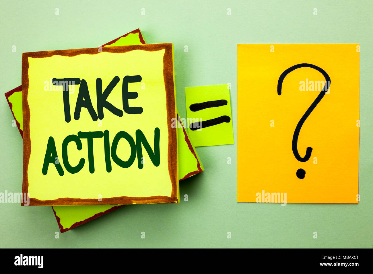 Handwriting text writing Take Action. Concept meaning Strategy Future ...