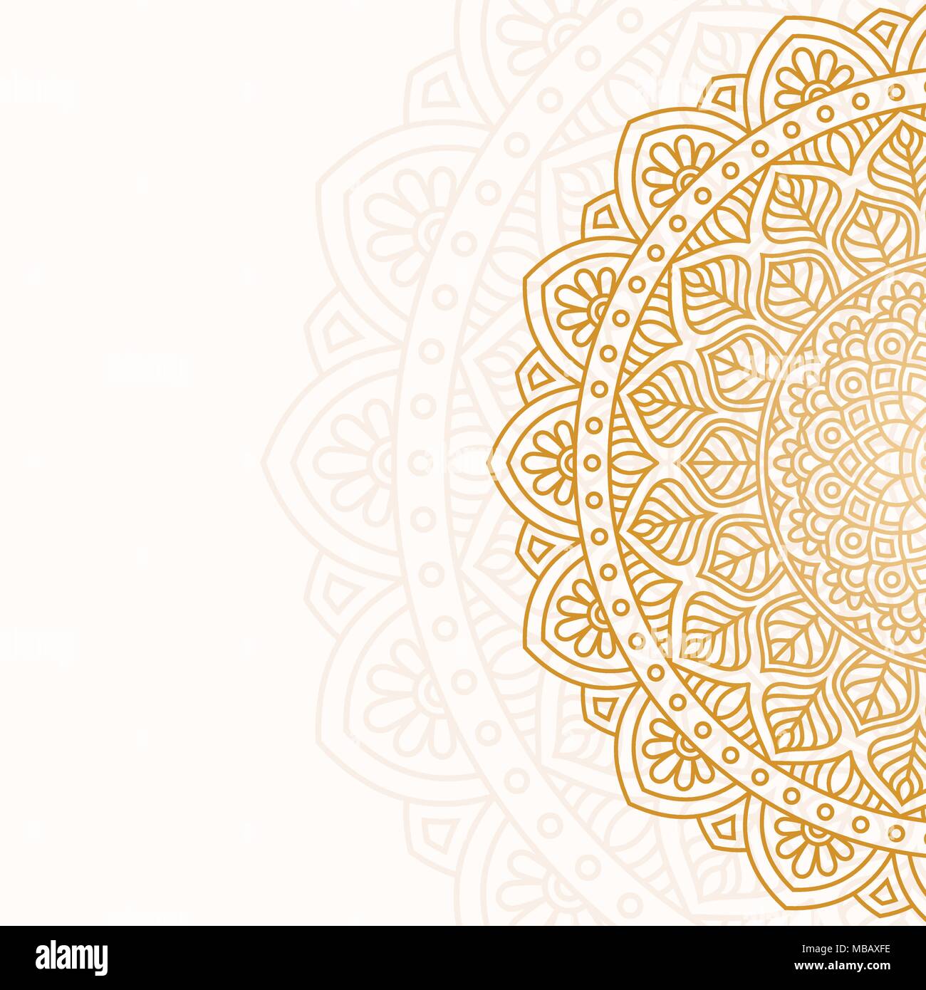 Invitation card with mandala Stock Vector Image & Art - Alamy