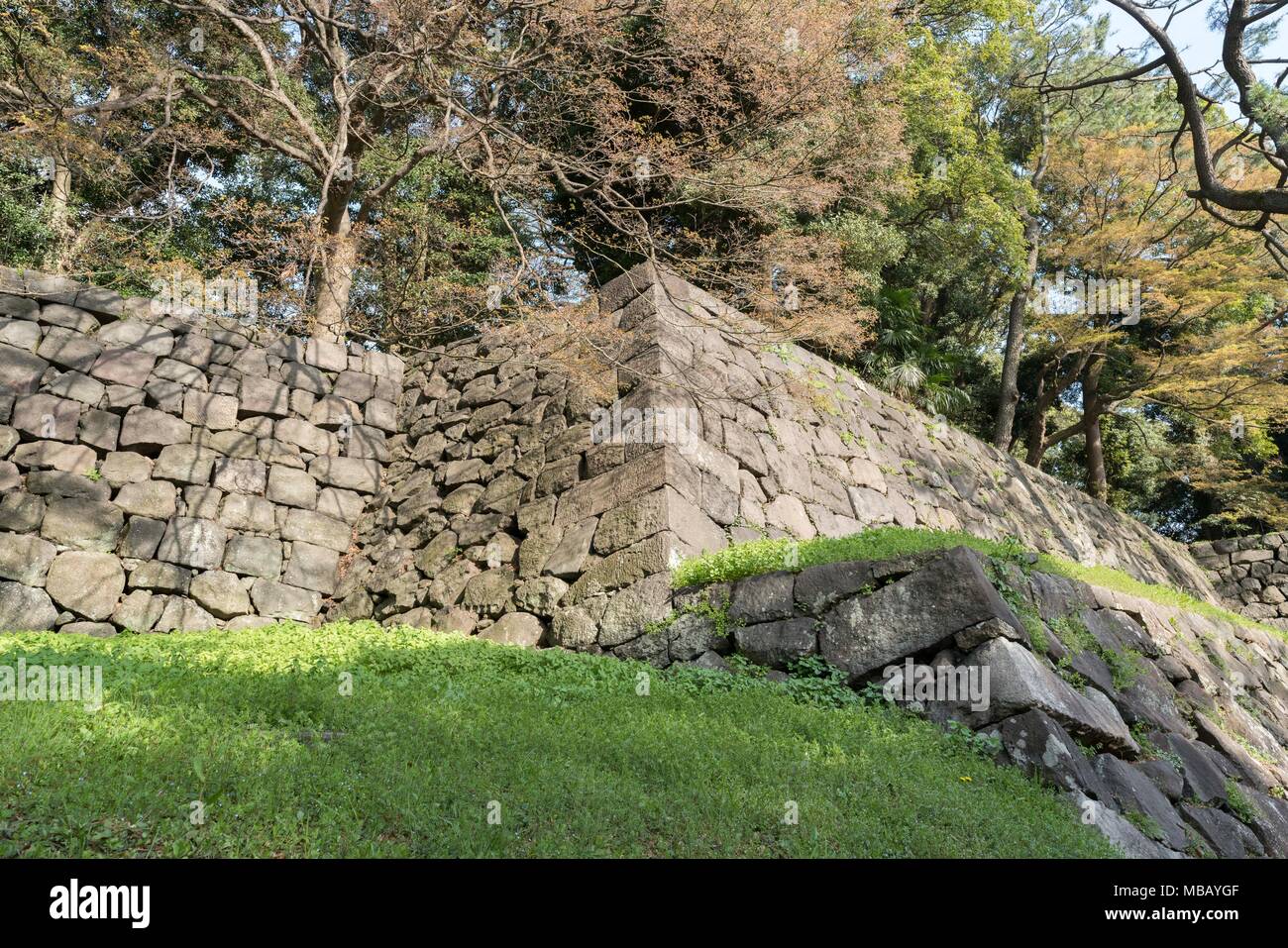 Ishigaki wall hi-res stock photography and images - Alamy