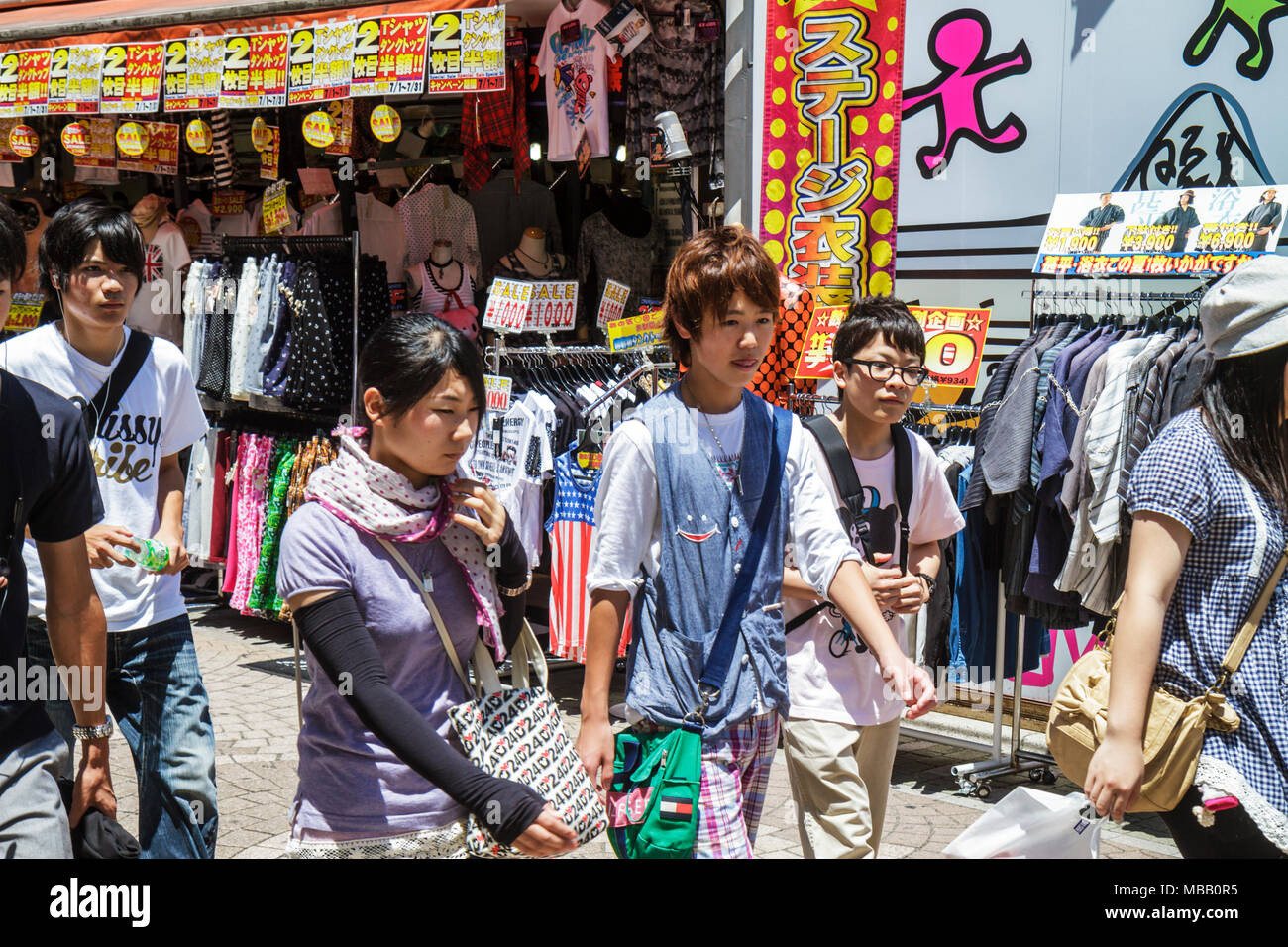 Tokyo Japan,Asia,Orient,Harajuku,Takeshita Dori,Street,shopping shopper ...