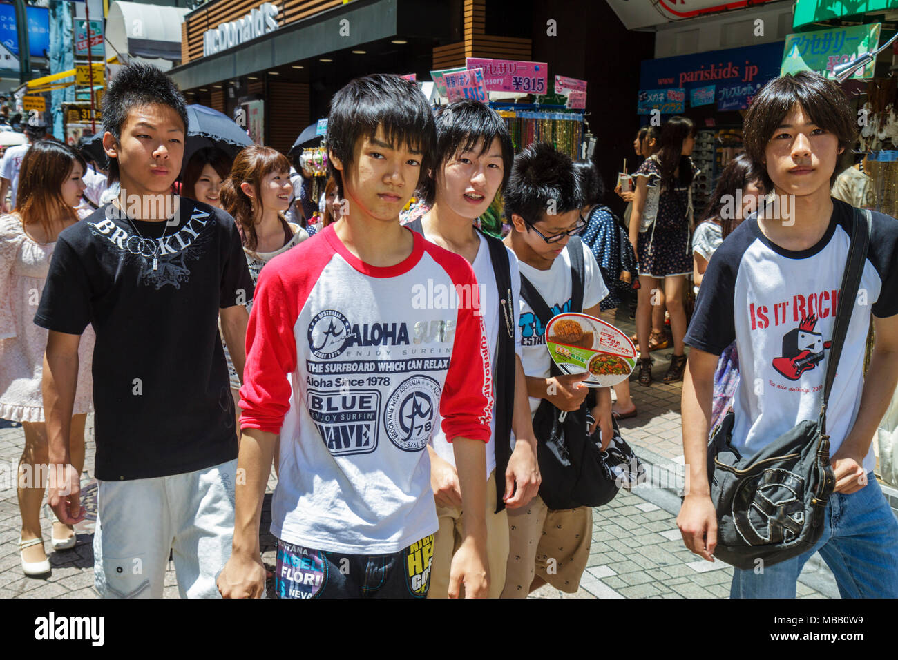 Tokyo Japan,Asia,Orient,Harajuku,Takeshita Dori,Street,shopping shopper ...