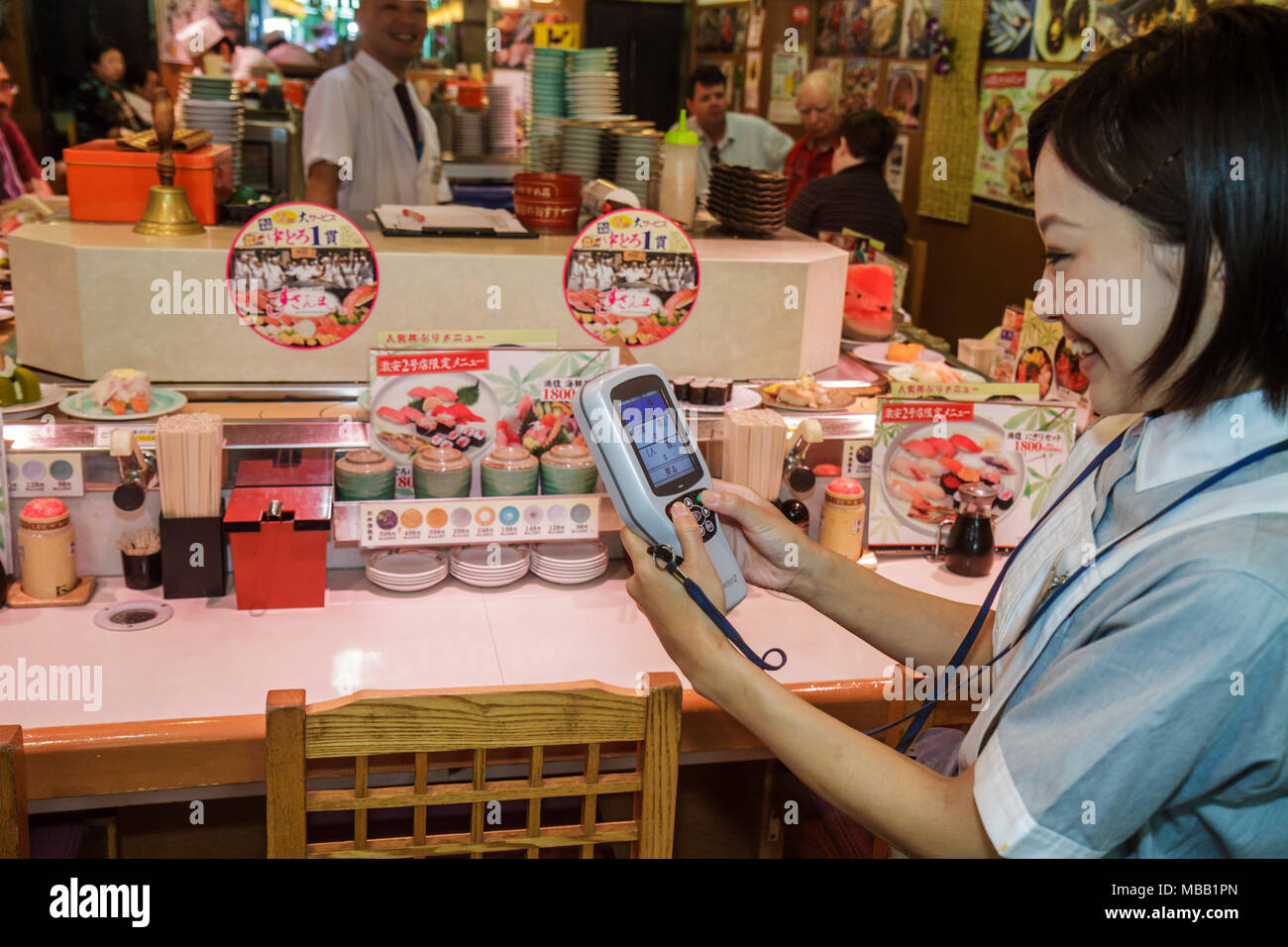 Moving Sushi Restaurant High Resolution Stock Photography and Images ...