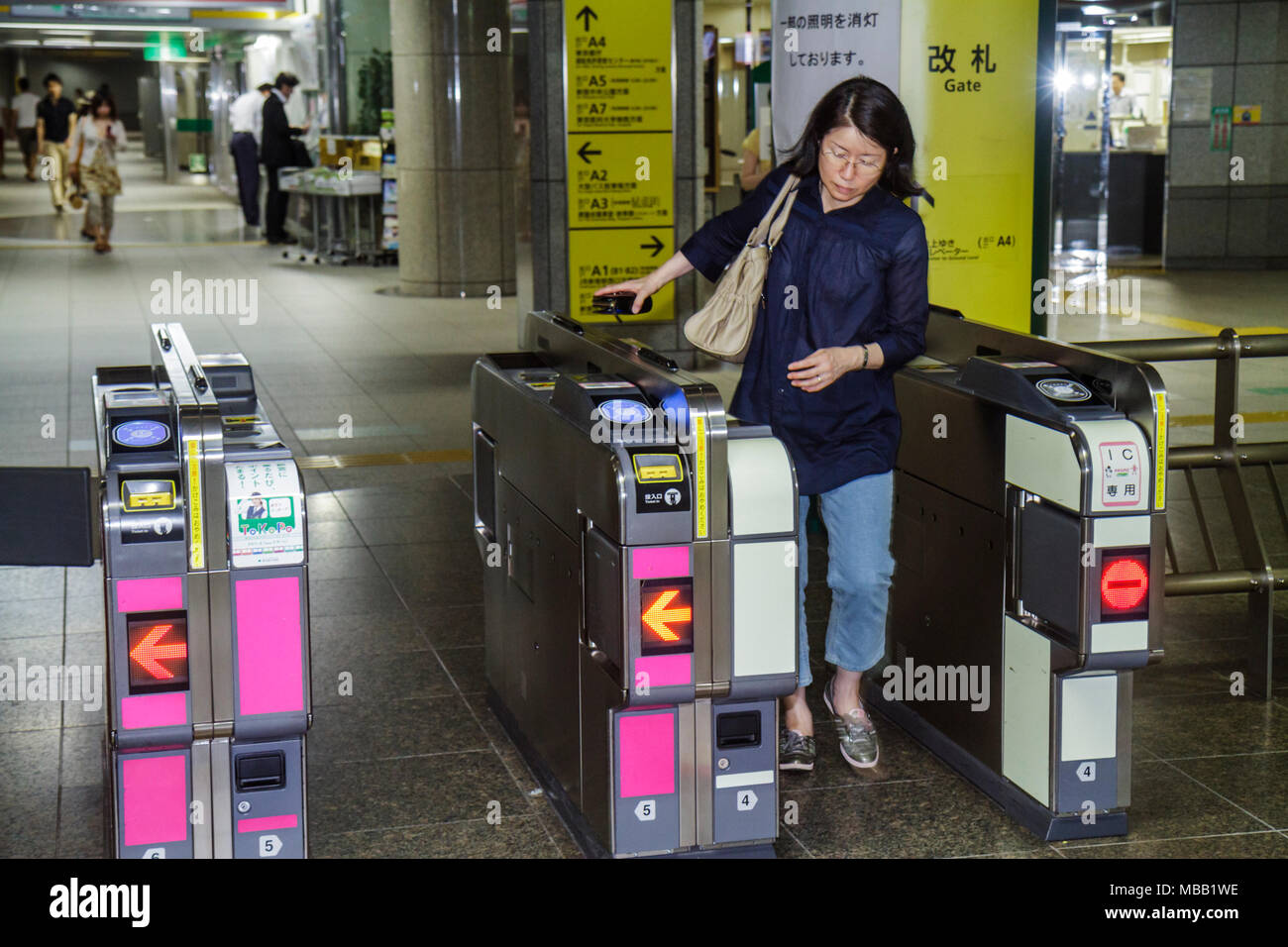 Entry Turnstiles High Resolution Stock Photography and Images - Alamy