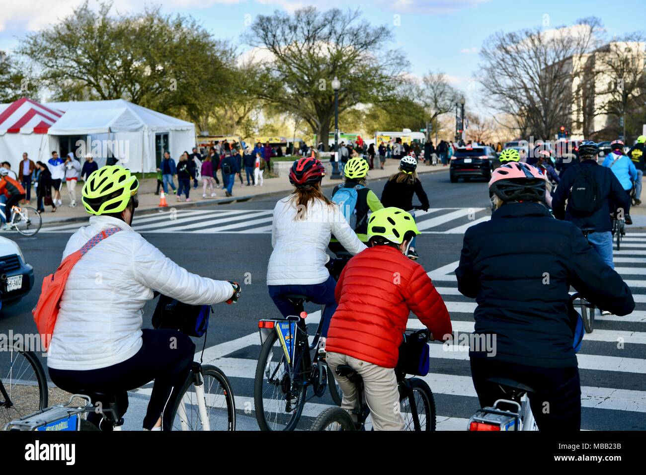 Washington dc bike riders hi-res stock photography and images - Alamy