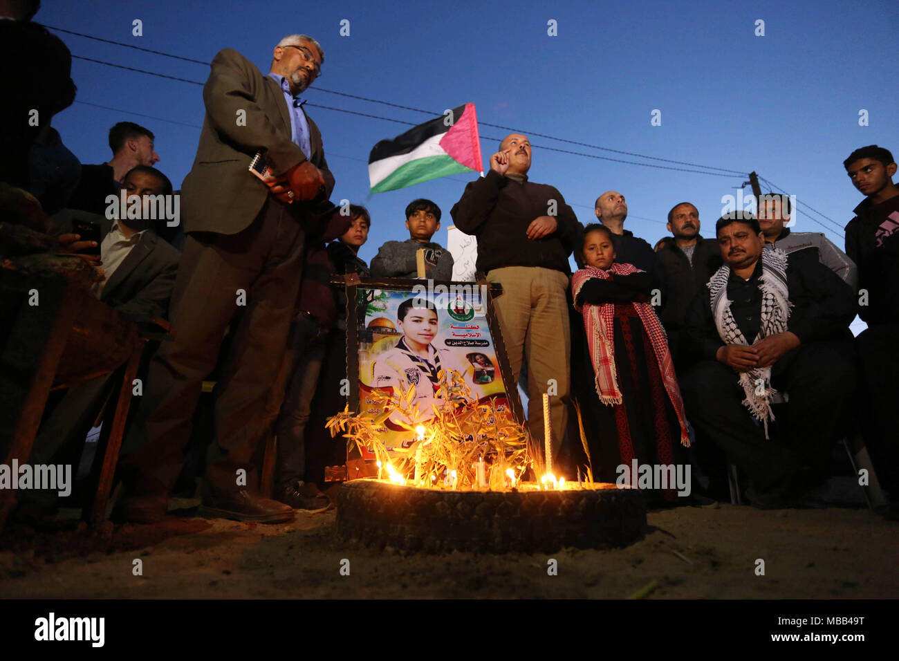 Gaza City, Gaza Strip, Palestinian Territory. 9th Apr, 2018 ...