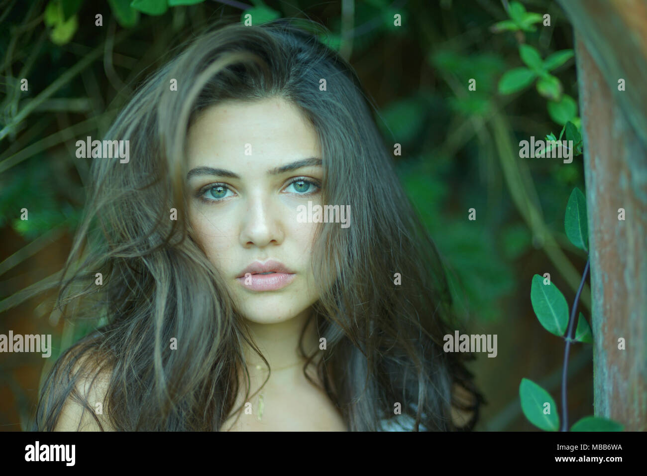 London England-July 3, 2017 Portrait Session of Actress Danielle ...