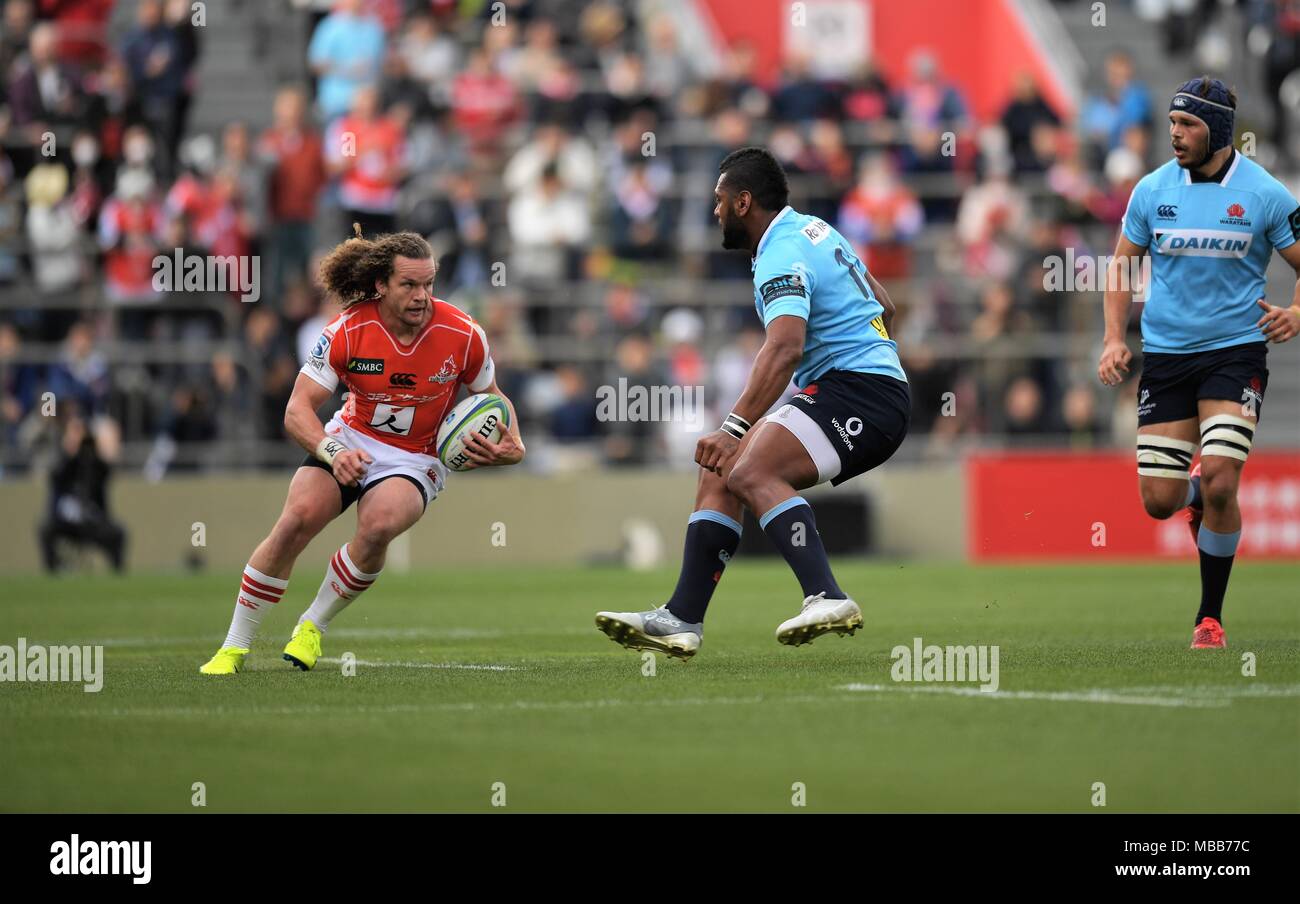 Michael Little of Sunwolves during the Super Rugby match between ...