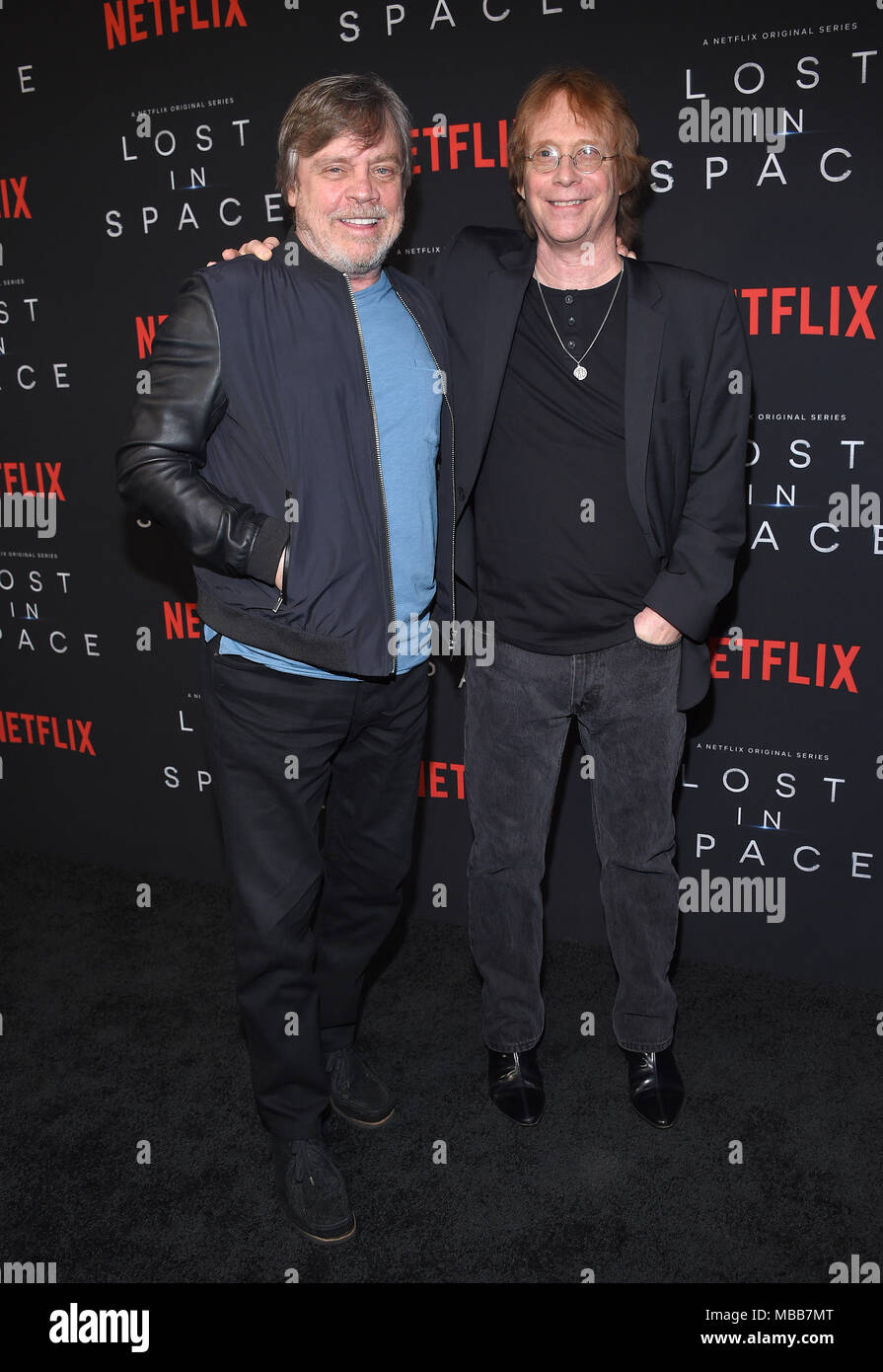 Hollywood, California, USA. 9th Apr, 2018. Mark Hamill and Bill Mumy ...