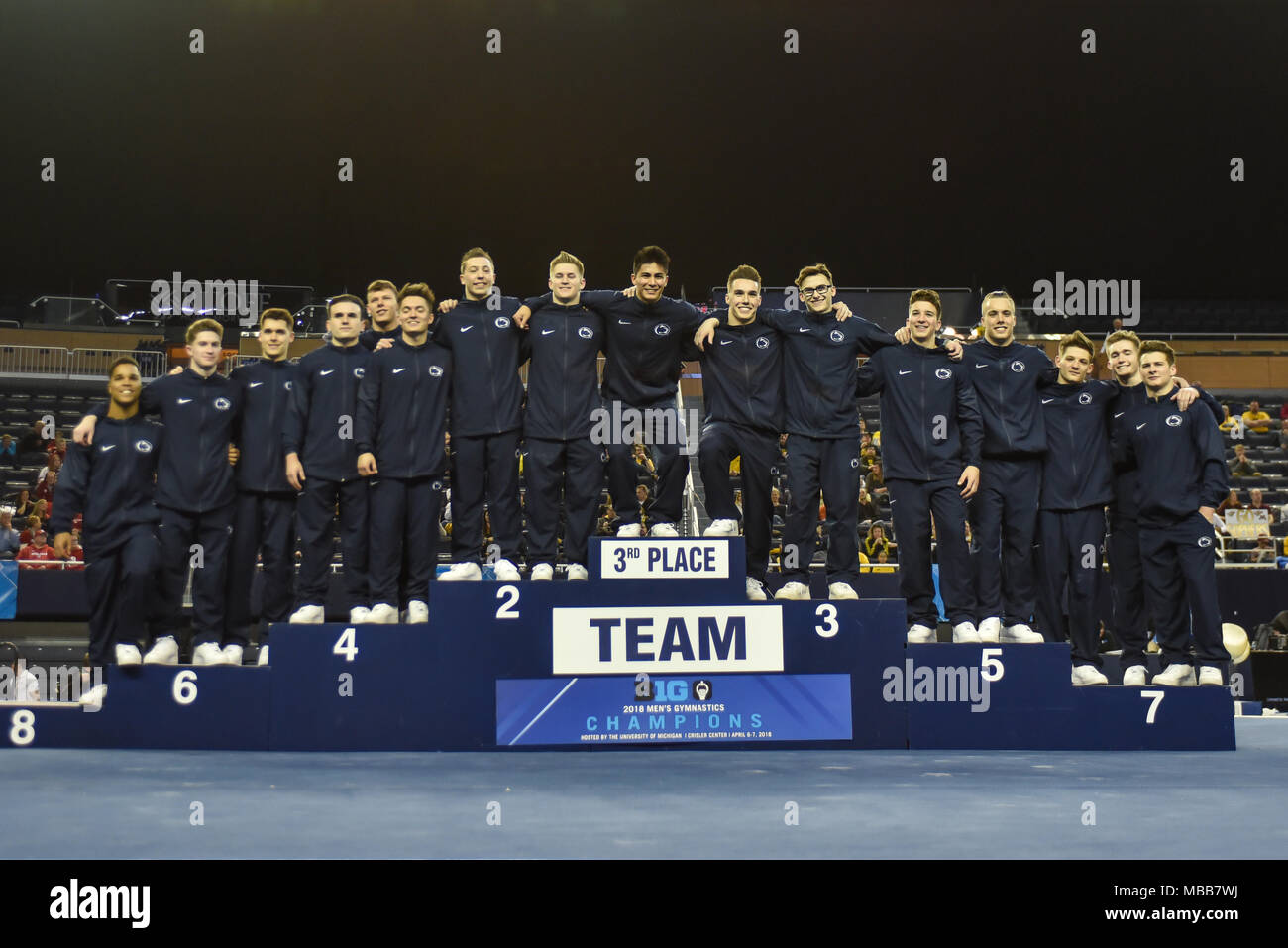 Penn gymnastics hi-res stock photography and images - Alamy