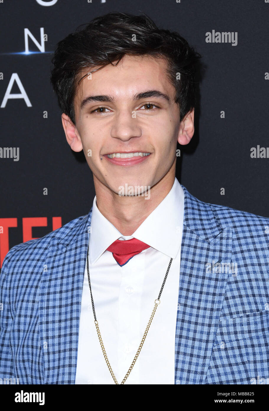 Hollywood, CA, USA. 9th Apr, 2018. Ajay Parikh-Friese. NETFLIX's ''Lost ...