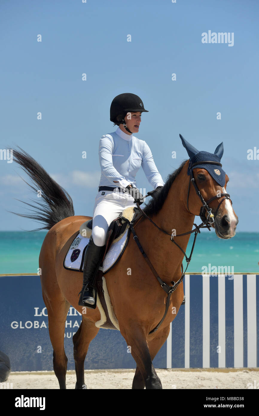 MIAMI BEACH, FL - APRIL 07: Jessica Rae Springsteen at the Longines ...