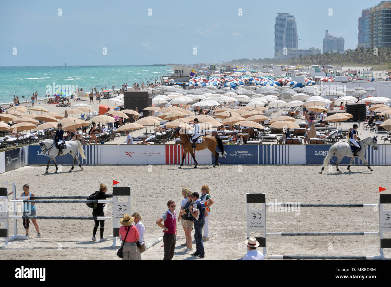 MIAMI BEACH, FL - APRIL 07: Jessica Rae Springsteen at the Longines ...