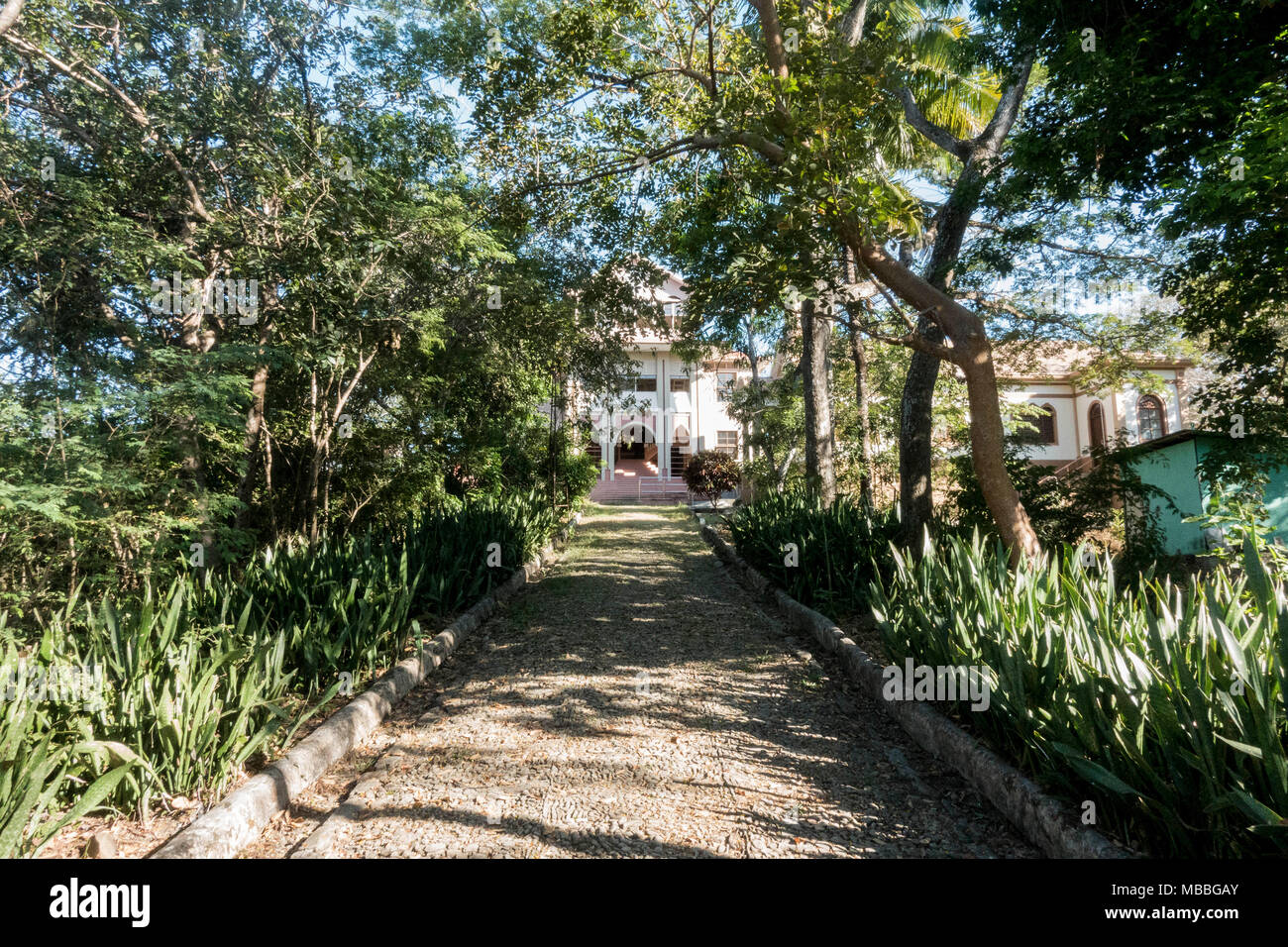 Road of Bitterness, the main street in San Lucas prison connects the ...