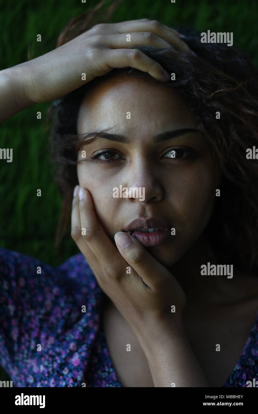 Beautiful black women, women of colour Stock Photo - Alamy