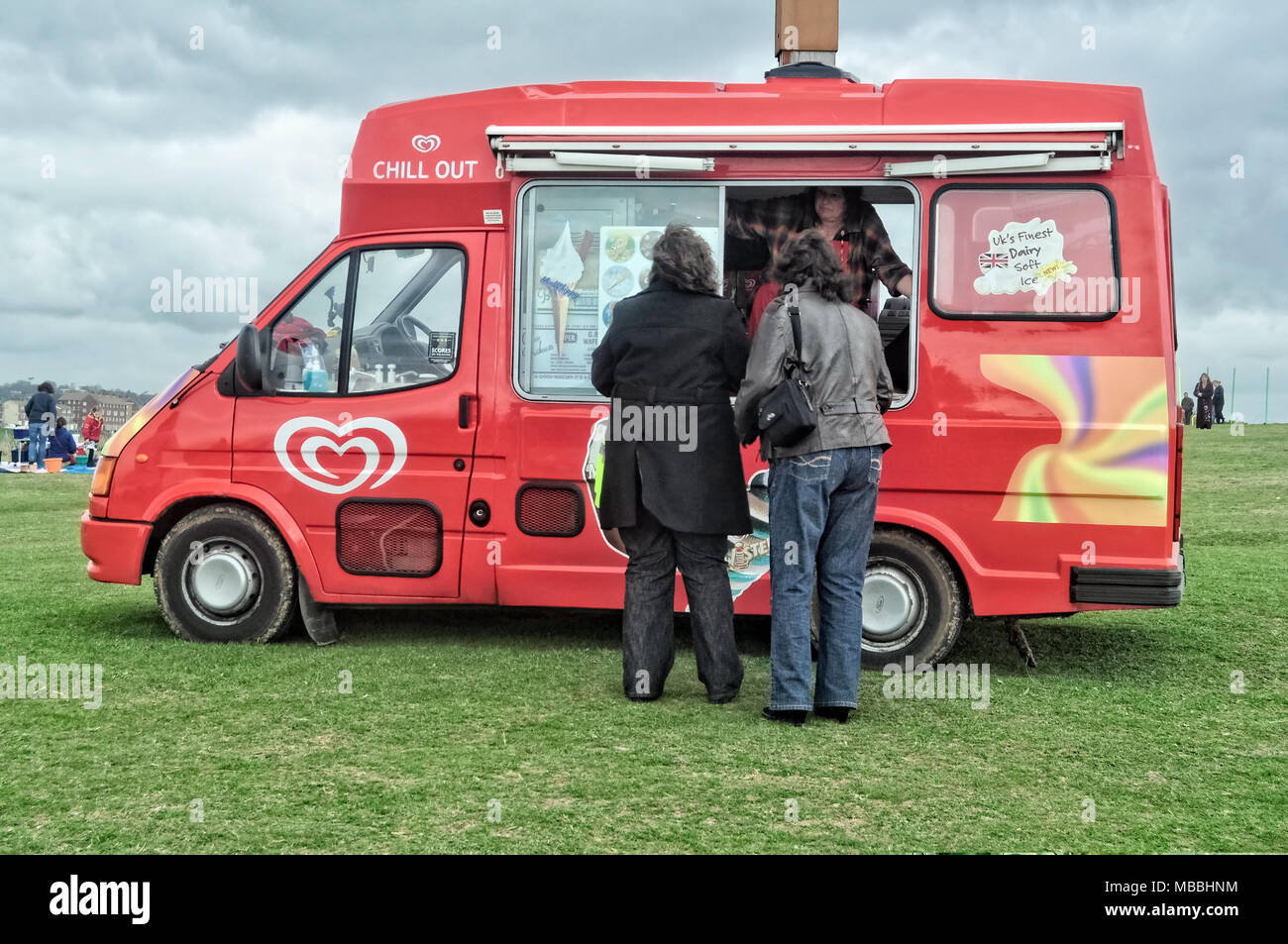 Early ice cream van hi-res stock photography and images - Alamy