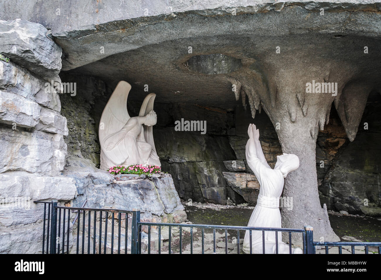 Gardens of the Way of the Cross. St Joseph's Oratory, Montreal, Canada ...