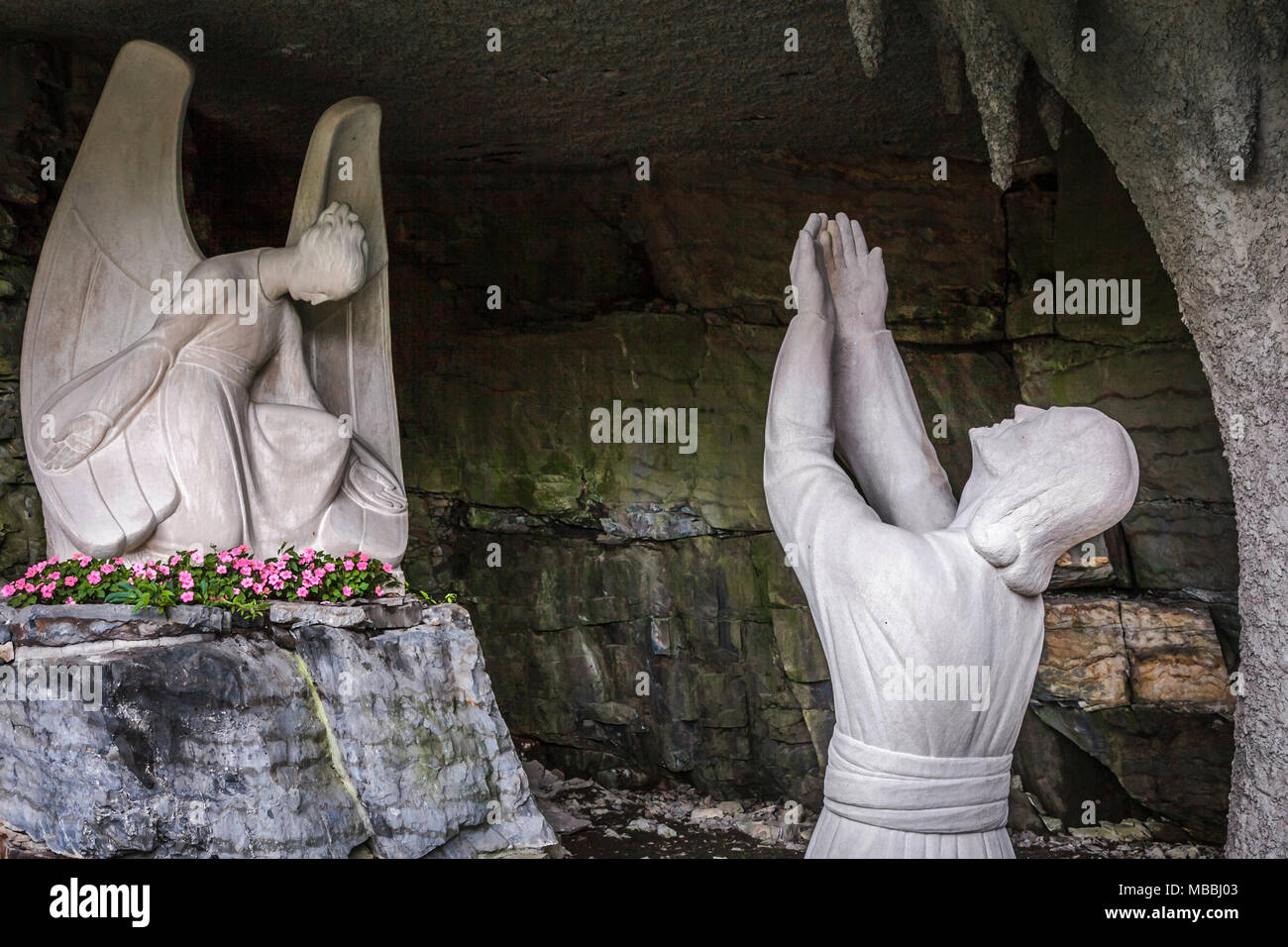 Gardens of the Way of the Cross. St Joseph's Oratory, Montreal, Canada ...