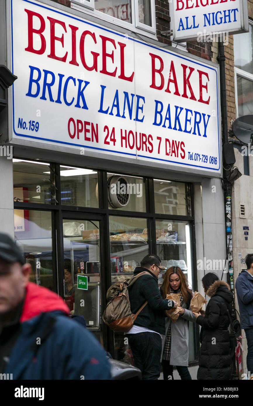 Brick lane beigel bake london hi-res stock photography and images - Alamy