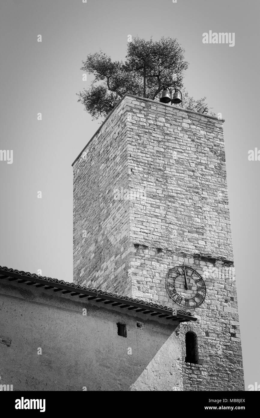 Tower clock bell detail top italy hi-res stock photography and images ...