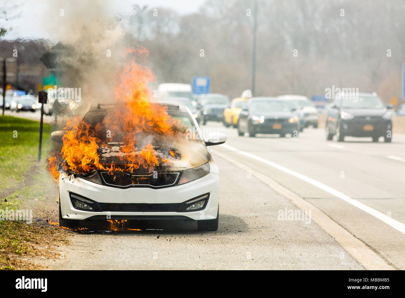 Auto accident police fire rescue hi-res stock photography and images - Alamy