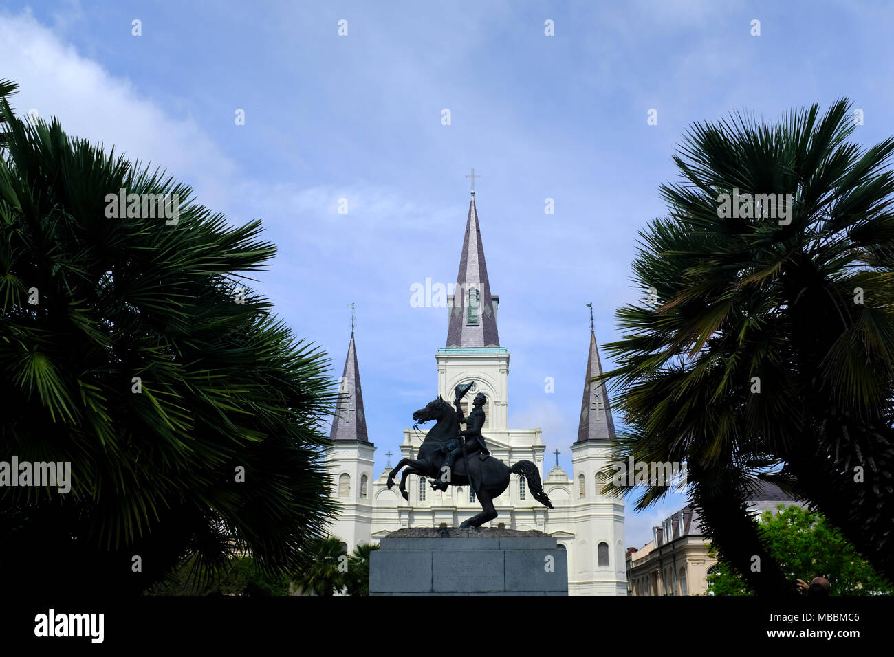 Andrew jackson statue square hi-res stock photography and images - Alamy