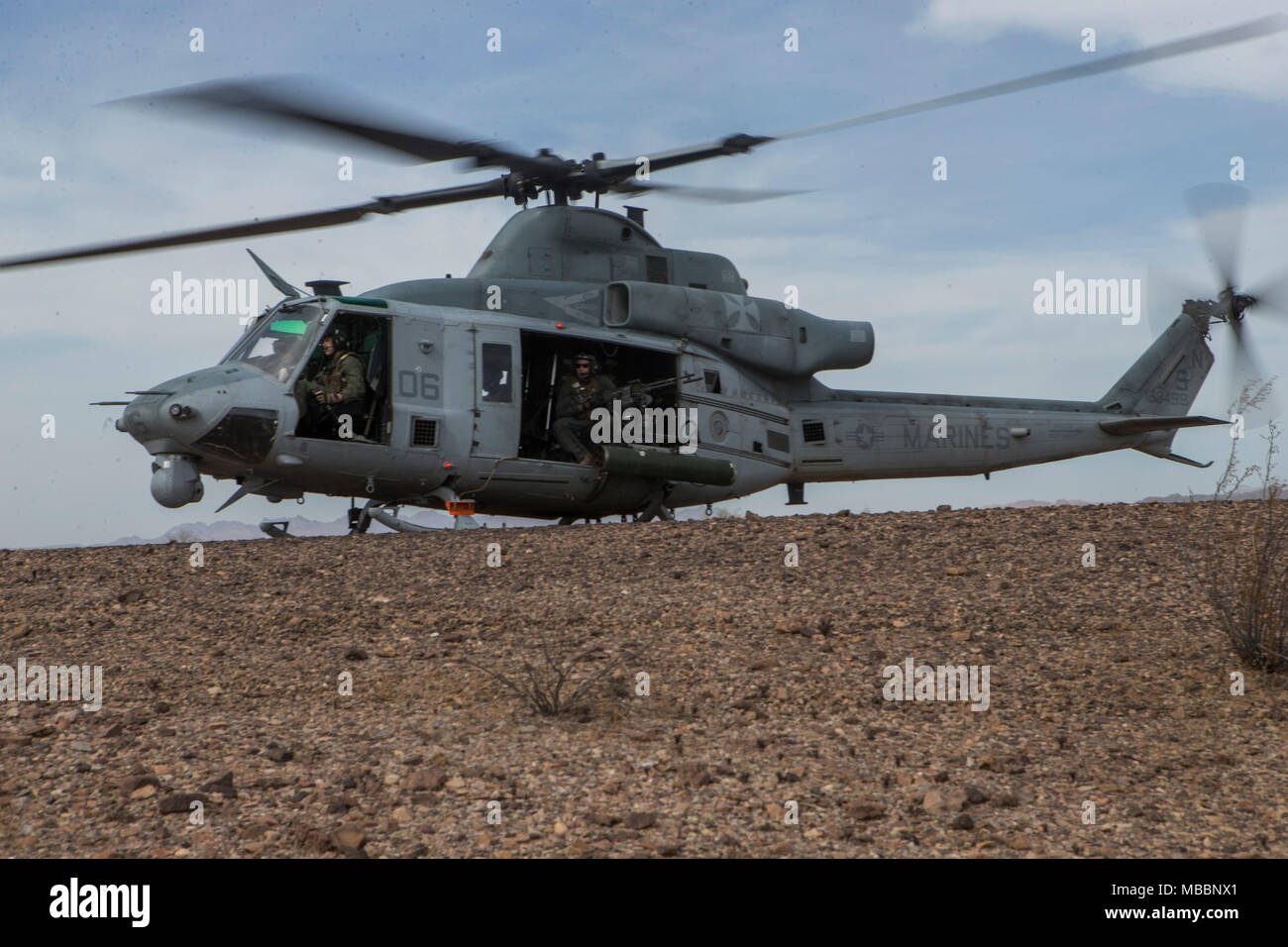 U.S. Marine Capt. Justin Motenko, a UH-1Y pilot with Marine Light ...
