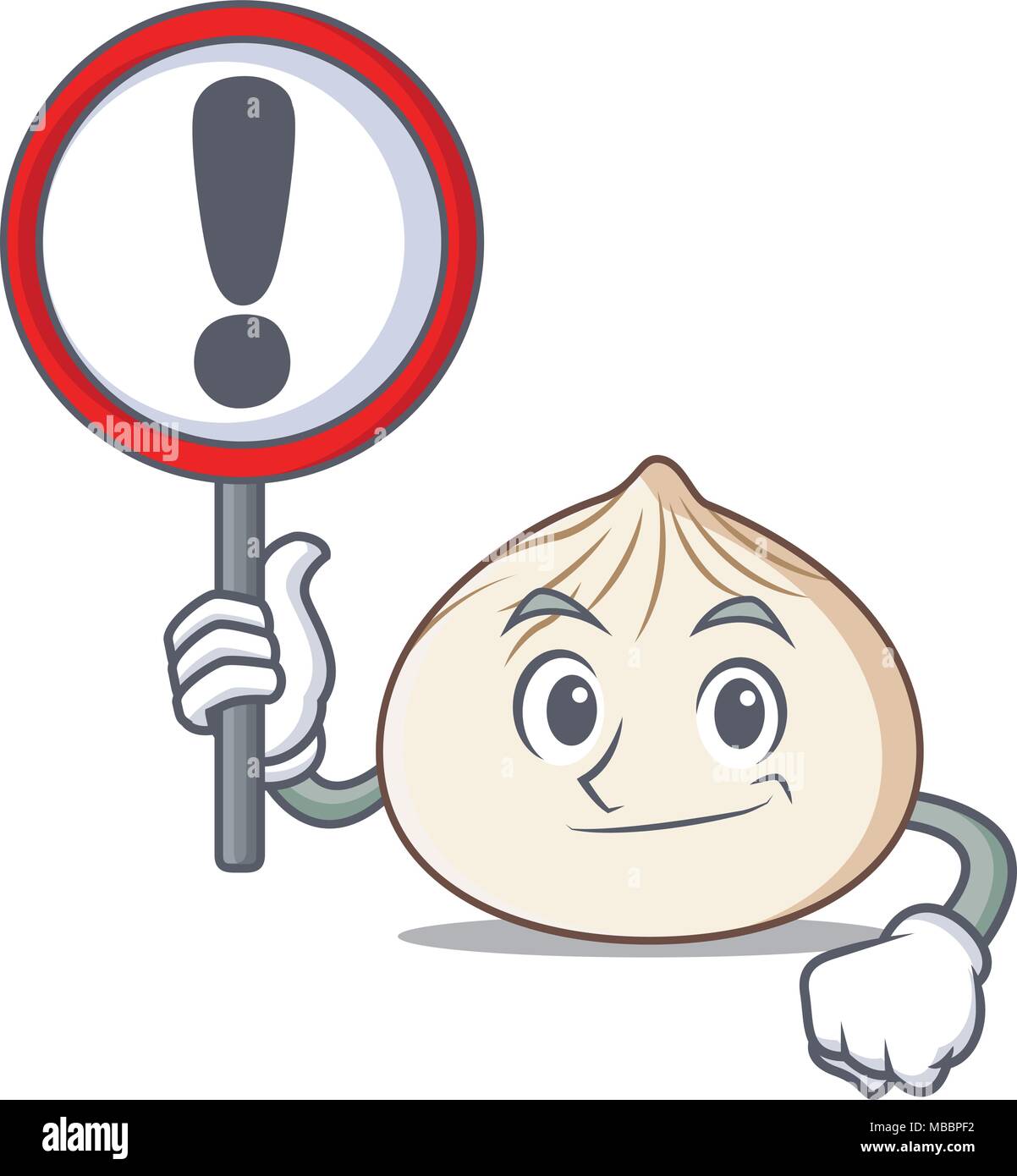 With sign dimsum character cartoon style Stock Vector Image & Art - Alamy