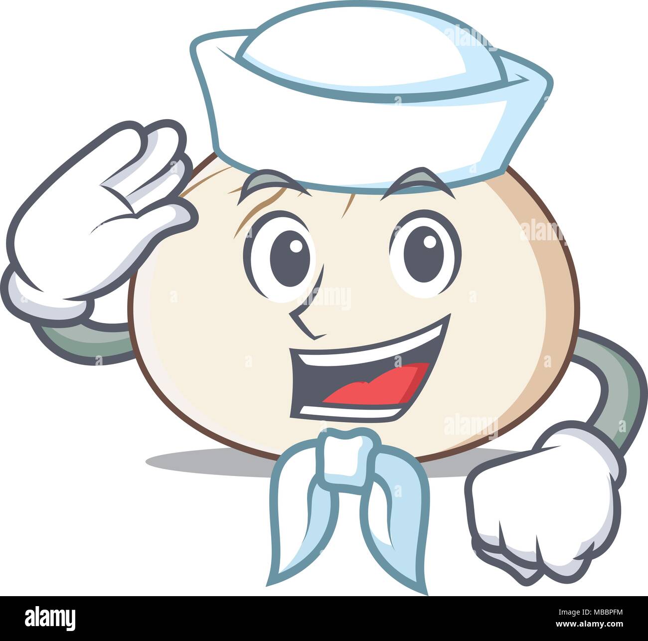 Sailor dimsum character cartoon style Stock Vector Image & Art - Alamy
